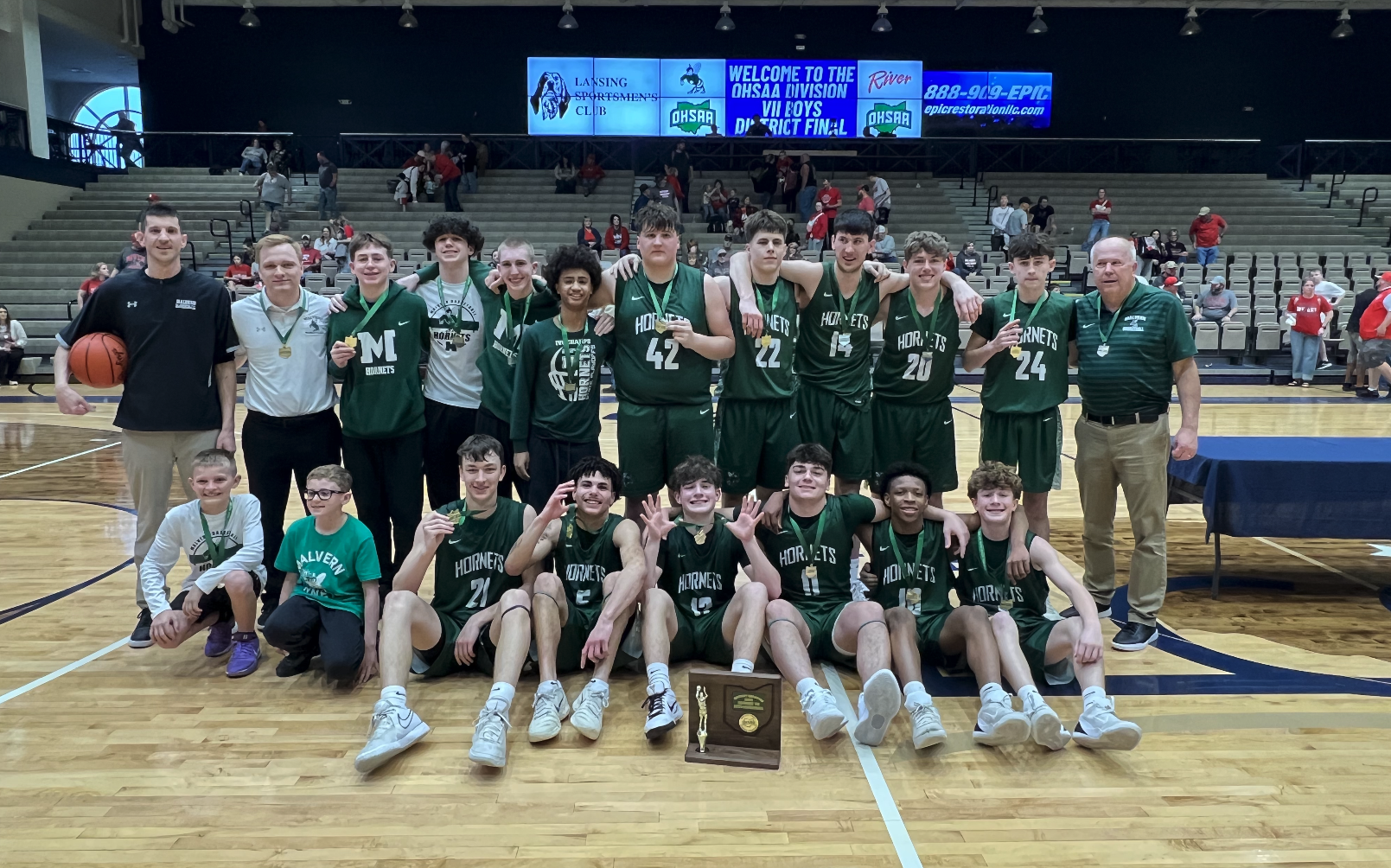 Fast start lifts Malvern Hornets past River for district title ...